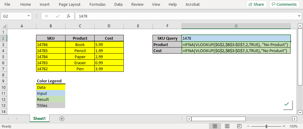 How to quickly use the Excel VLOOKUP function - ExcelEgg